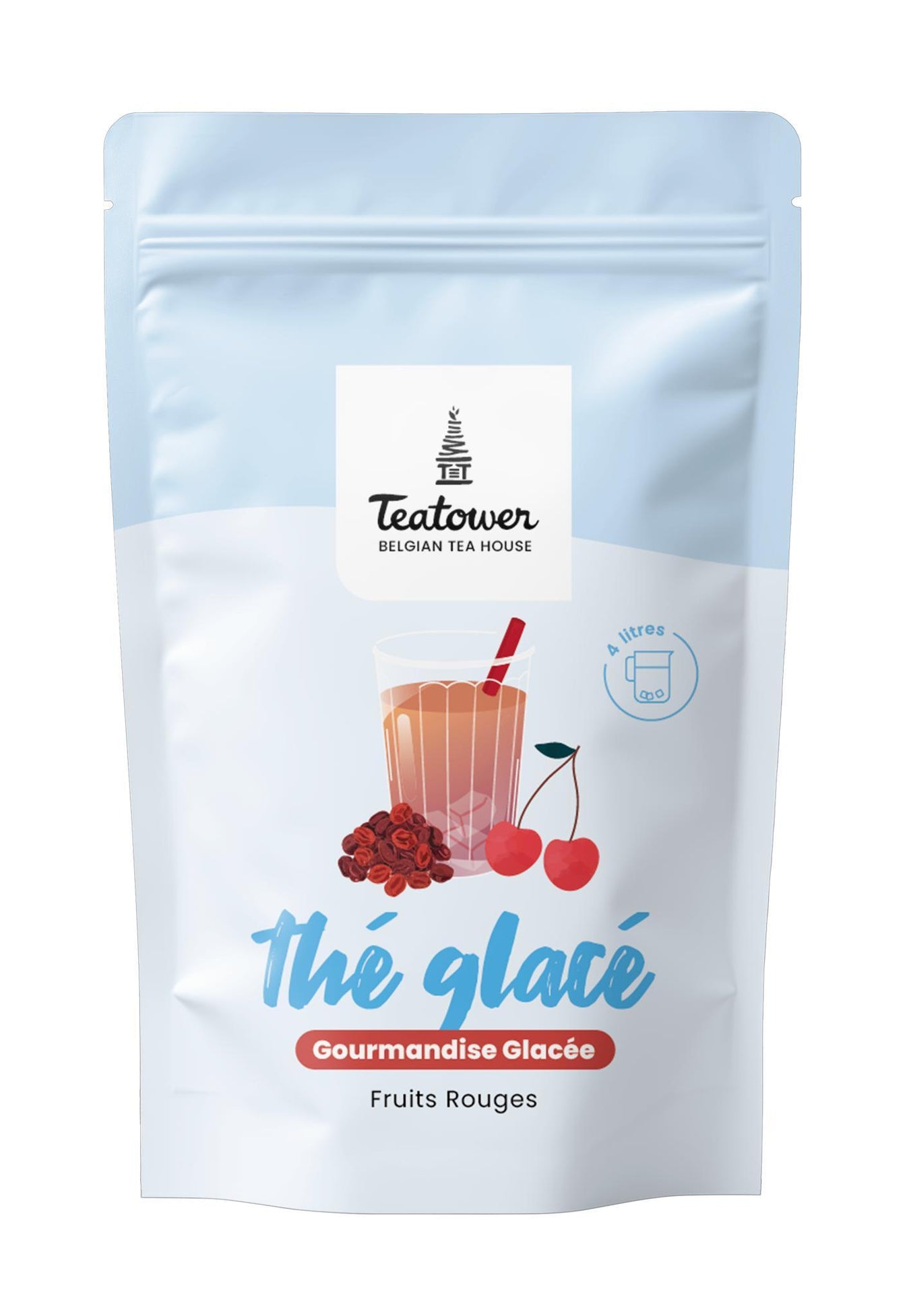 Thé glacé - Infusion de Fruits - Fruits Rouges & Amande - Gourmandise ...
