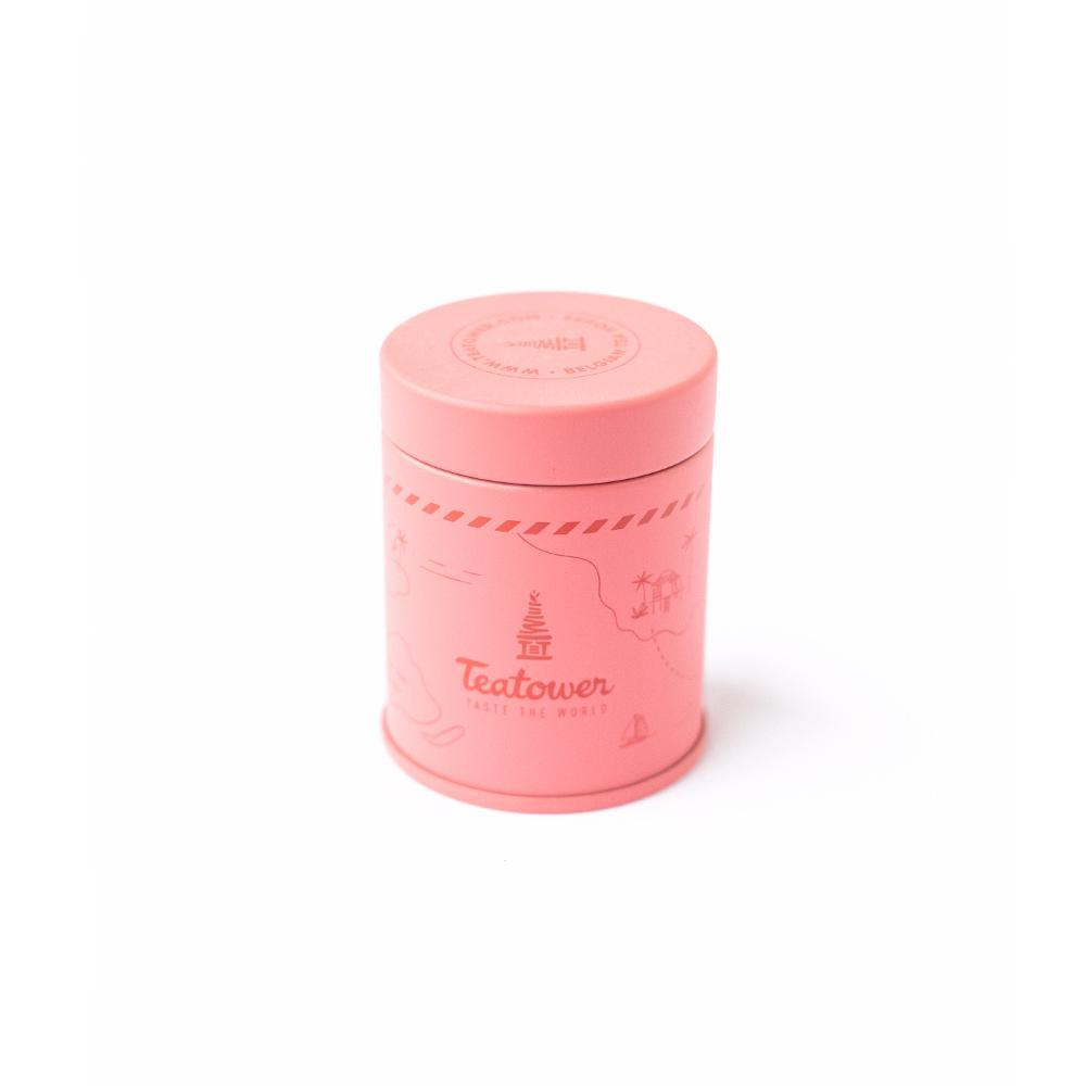 Teatower Coral Tea Storage Tin 20g Premium Metal
